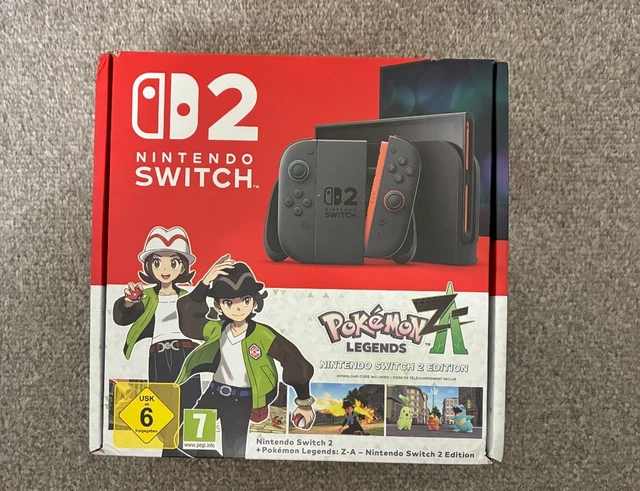 NINTENDO SWITCH 2 Pokemon Legends Z-A Bundle BRAND NEW AND SEALED £424. ...