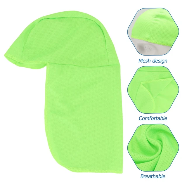 SAFETY SUN SHADE Hard Hat Neck Cover Ice Silk Liner Hard Hat Neck Shade ...