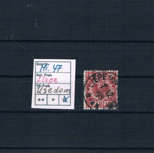 F26) DR, KRONE/ADLER Mi. 47 mit Stempel LIEPE/Usedom EUR 1,99 - PicClick DE