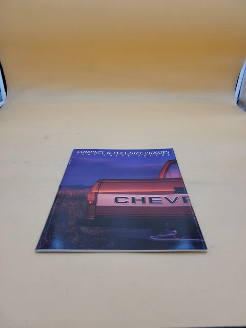 1991 CHEVY COMPACT And Full Size Pickup Truck Dealer Sales Brochure ...