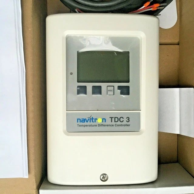 NEW SOREL NAVITRON TDC 3 Temperature Difference Controller Solar Thermal Heating £100.00 ...