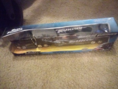 JADA FAST AND Furious Peterbilt Model 387 Hauler and Car Carrier Model ...