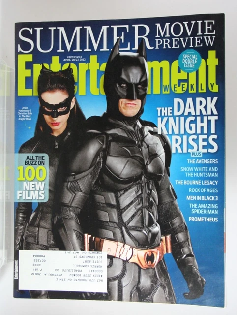 BATMAN DARK KNIGHT Christian Bale DC Avengers Entertainment Weekly ...