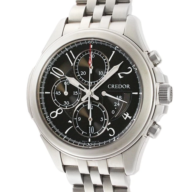 SEIKO CREDOR PACIFIC Chronograph 6S77-00B0 GCBK989 Fonctionne EUR 3.181 ...