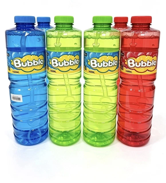 BUBBLE SOLUTION BUBBLE fluid Pre Ready Mixed Liquid Bottle with Blower ...