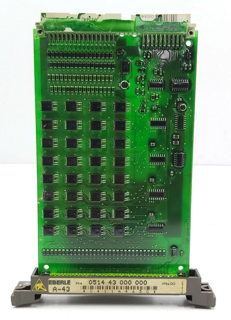 PANNEAU D'AUTOMATISATION PCB EBERLE A-43 0514 43 000 000 BOTGEFE45210 ...