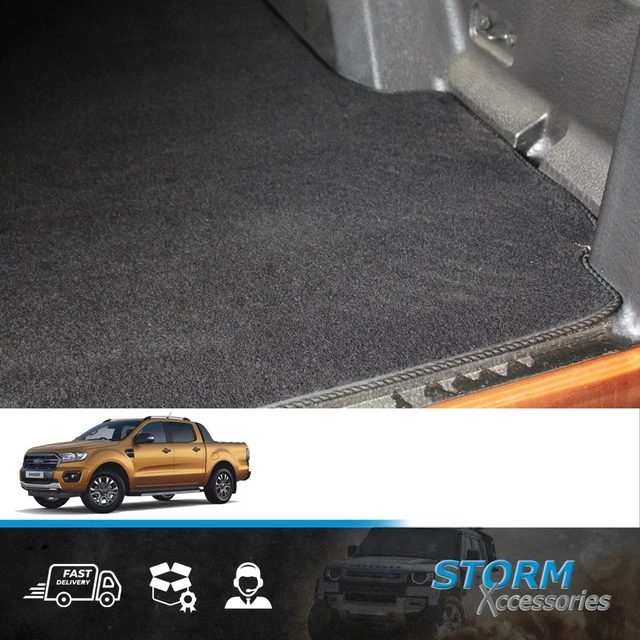 FOR FORD RANGER T6 Wildtrak Double Cab 2019-22 Rear Load Bed Carpet Mat ...