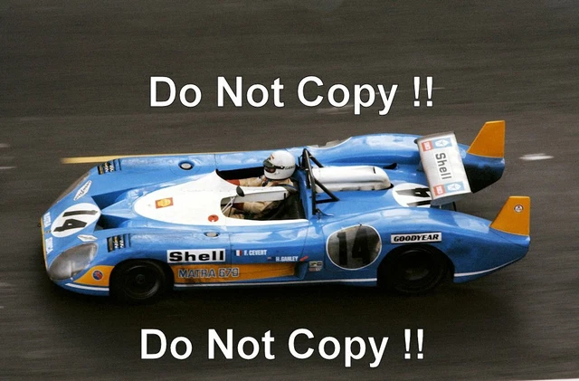HOWDEN GANLEY MATRA-SIMCA MS 670 Le Mans 1972 Photograph 2 £4.00 ...