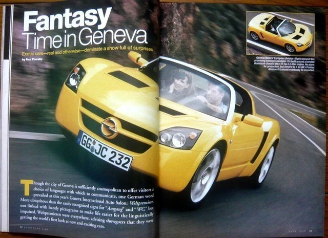 EUROPEAN CAR EUROPEAN Car Magazine USA July 1999 £45.14 - PicClick UK
