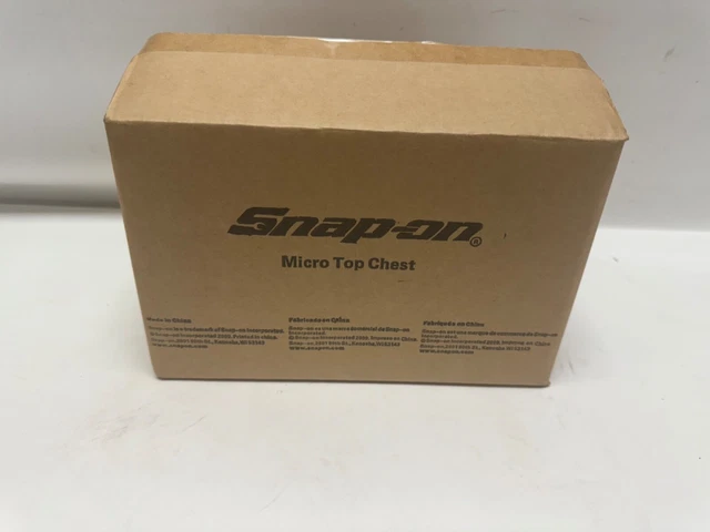 SNAP-ON MIDNIGHT BLUE Mini Micro Tool Box ~ Top Chest $199.99 - PicClick