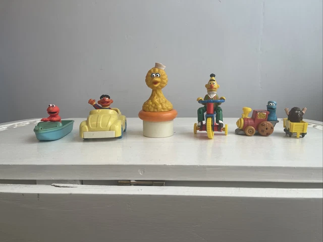 JIM HENSON SESAME Street Mixed Figure Vehicle Bundle £12.00 - PicClick UK