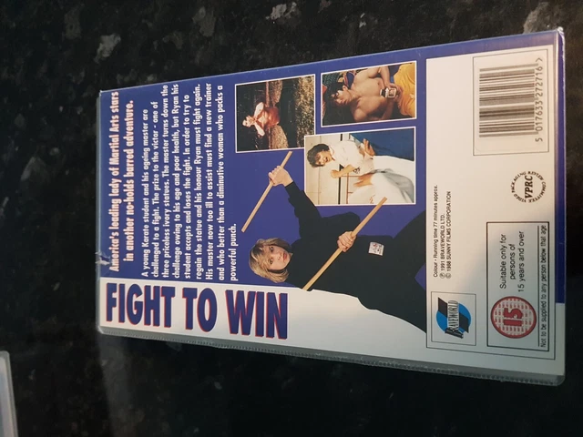 FIGHT TO WIN Rare. Deleted. 80's Martial Arts. Cynthia Rothrock VHS £5. ...