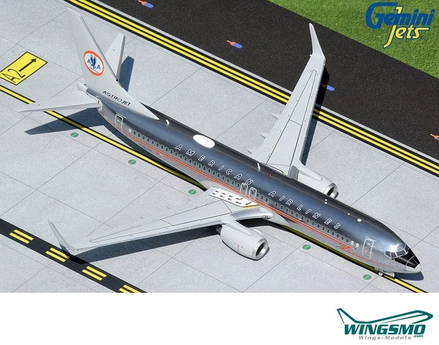 GEMINIJETS AMERICAN AIRLINES polished Astrojet Livery Boeing 737-800 ...