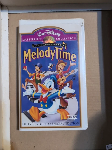 WALT DISNEY MASTERPIECE Collection Melody Time (VHS, 1998) £4.56 ...