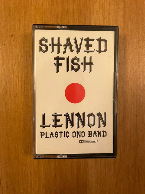 JOHN LENNON YOKO Ono Plastic Band Shaved Fish Cassette EMI Apple ...