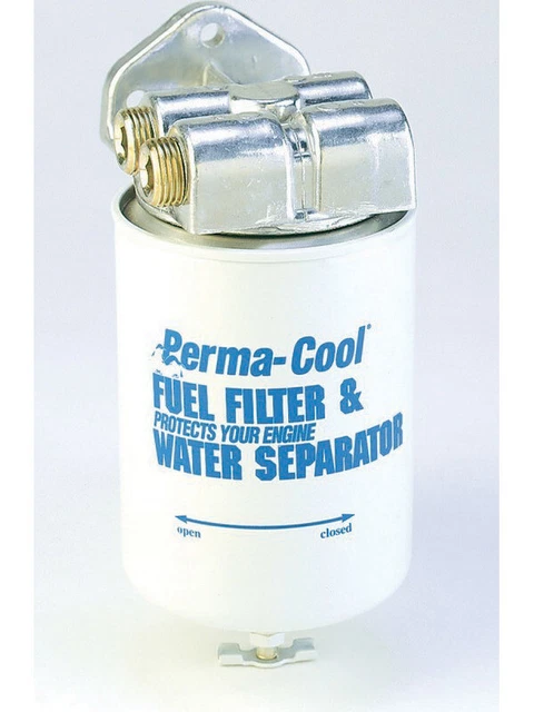 PERMA-COOL FUEL FILTER High Performance Canister 2 Micron Paper Element ...