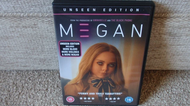 M3GAN / MEGAN DVD 2022 Unseen Edition Fantastic Exciting Science ...