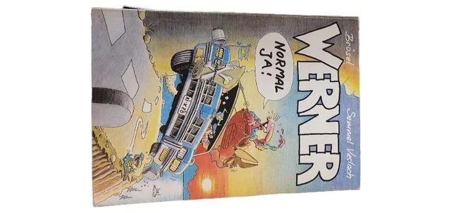 WERNER COMIC &NORMAL Ja!" Brösel Semmel Verlach Libro Tedesco EUR 6,95 ...