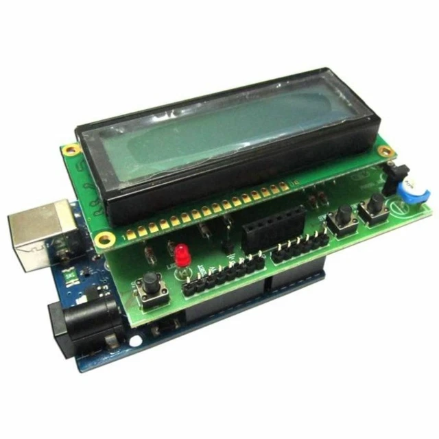 FUTURE KIT 16X2 LCD Keypad Shield for Arduino UNO Sensor 1602 Flux ...