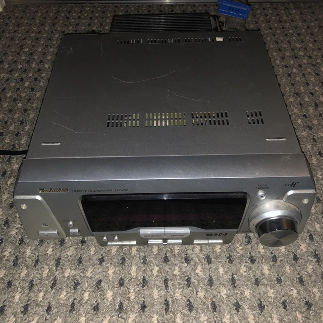 TECHNICS SA-DV290 AMPLIFIER Tuner Silver Replacement RDS FREE POST.. £ ...