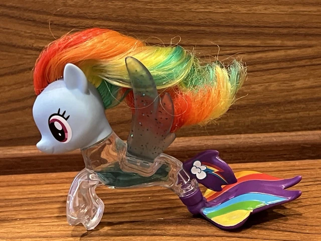 MY LITTLE PONY: The Movie RAINBOW DASH Flip & Flow Seapony Hasbro MLP ...