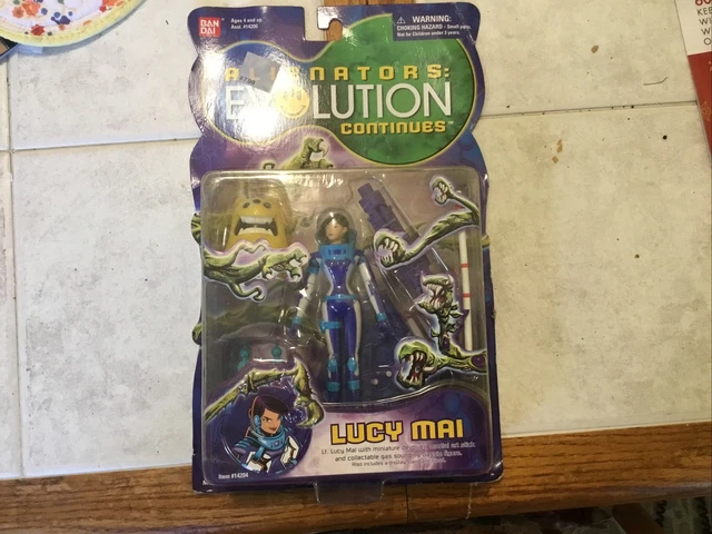 2001 BANDAI ALIENATORS Evolution Continues Lt. Lucy Mai's Mutant ...