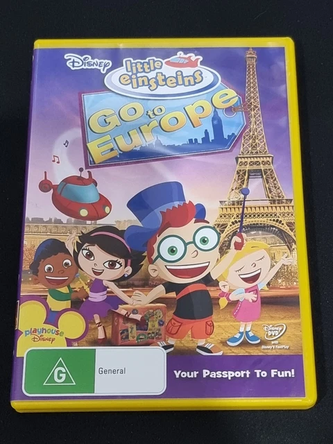 DISNEY LITTLE EINSTEINS Go To Europe DVD Region 4 PAL £4.60 - PicClick UK