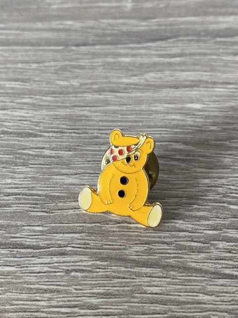 1986 BBC’S CHILDREN In Need Pudsey Bear Vintage Enamel Pin Badge EUR 57 ...