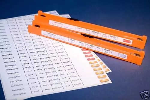 105 POLE RIG winder labels/stickers £3.20 - PicClick UK