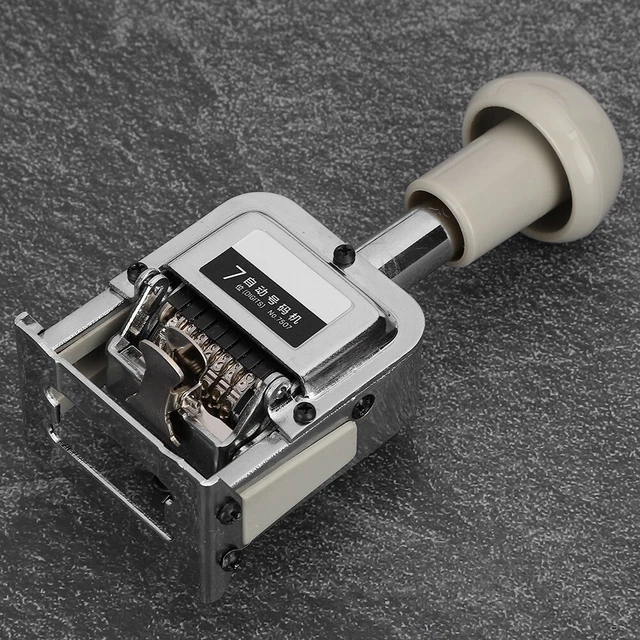 AUTOMATIC NUMBERING MACHINE 7-Numder Seal Automatic Transposition ...
