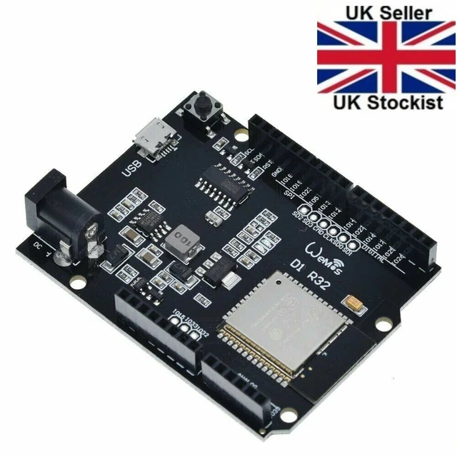 Wemos D1 Esp32 Ch340 Wifi Ble Arduino 33v Uno R32 Development Board