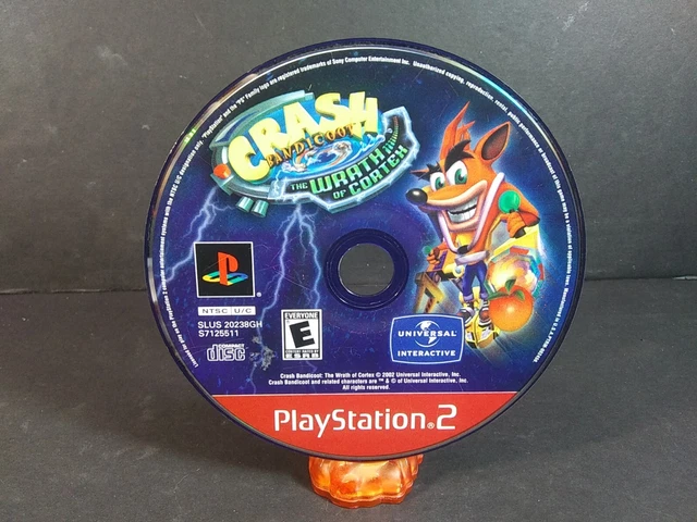 CRASH BANDICOOT THE Wrath of Cortex (Sony PlayStation 2) PS2 Disc Only ...