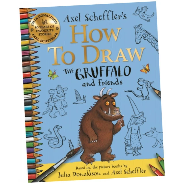 HOW TO DRAW The Gruffalo and Friends - Axel Scheffler (Paperback ...