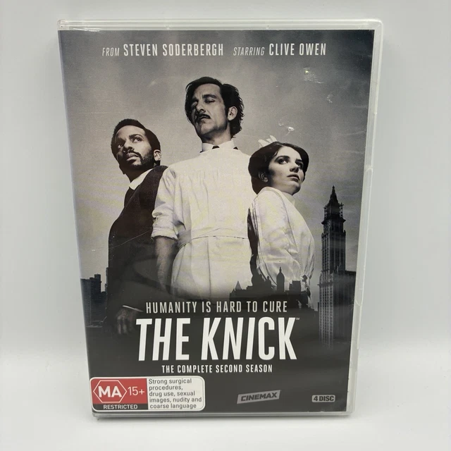 THE KNICK : Complete Season 2 - DVD Region 4 - 4 Disc Set - Series Two ...