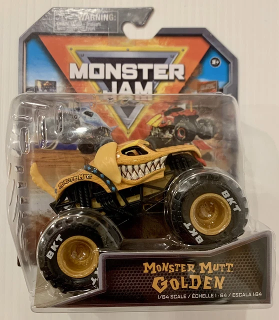 MONSTER JAM Monster Truck MONSTER MUTT GOLDEN 1:64 Spin Master EUR 7,39 ...