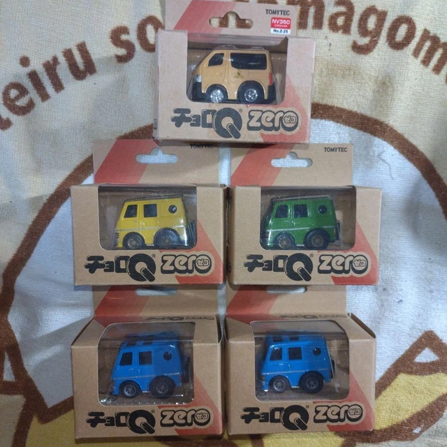 CHORO-Q ZERO TAKARA TOMY Japan Minicar Nissan Caravan 5 Color set w/BOX EUR 131,95 - PicClick FR