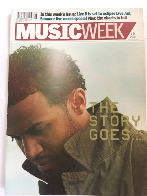 MUSIC WEEK MAGAZINE 2 July 2005 Kanye West Ls £16.95 - PicClick UK