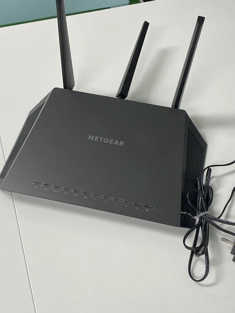 NETGEAR NIGHTHAWK AC2300 Dual Band Smart WiFi Router R7000P Power Cable ...