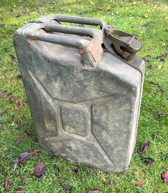 WW2 BRITISH ARMY Jerry Can Wd + Government Arrow All Original Dated EUR ...