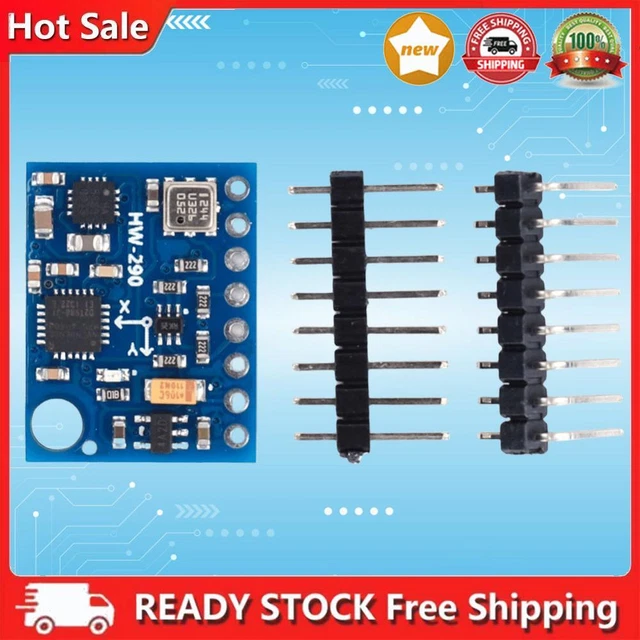ACCELEROMETER MODULE MPU6050 3-5V Sensor Board Module High Accurancy ...
