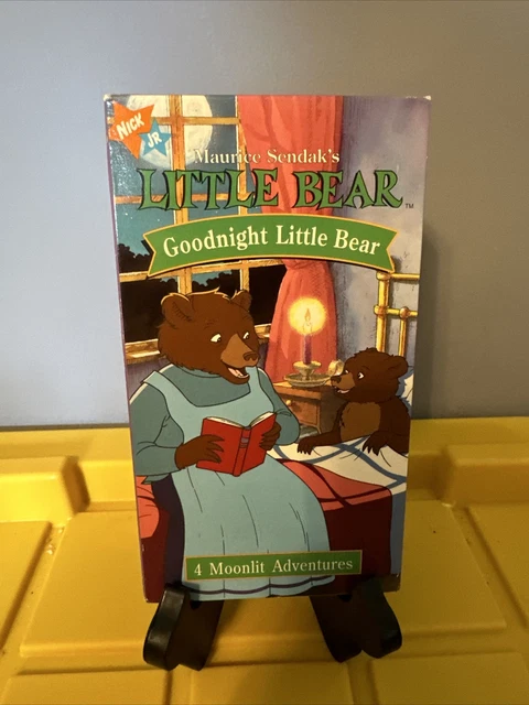 NICK JR SENDAK Little Bear Goodnight VHS Video Tape VTG Nickelodeon ...