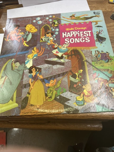 WALT DISNEY'S HAPPIEST Songs Vinyl, LP 1967 Disneyland ‎– DL-3509 £8.81 ...