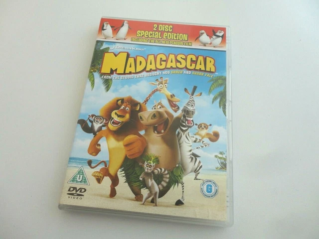 MADAGASCAR (DREAMWORKS): DVD (2 disc special edition) £2.50 - PicClick UK