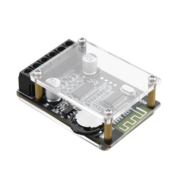 XY-P15W BLUETOOTH AMPLIFIER Board 2.0 Channel Mini Amp Module Fits DIY ...
