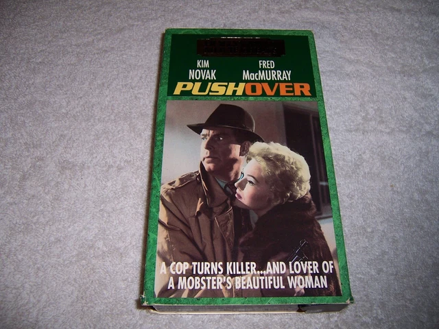 PUSHOVER VHS VIDEO Kim Novak Fred MacMurray £7.17 - PicClick UK