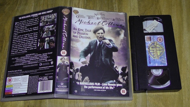 MICHAEL COLLINS VHS Video Tape Big Box Ex Rental Warner Brothers £4.99 ...