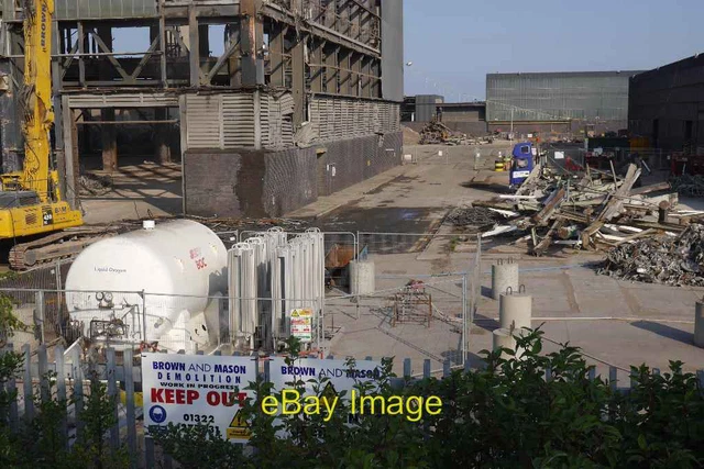 PHOTO 6X4 OXYGEN tank, Cockenzie power station Cockenzie and Port Seton ...