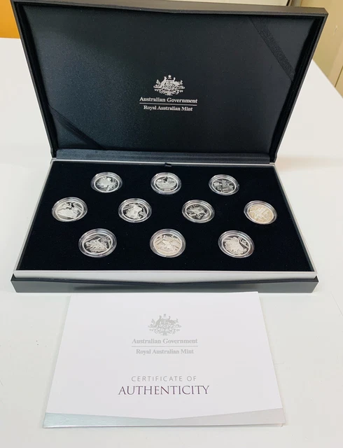 2023 AUSSIE BIG Things Ten coin Fine Silver Proof Set + FREE GIFT 🎁 ...