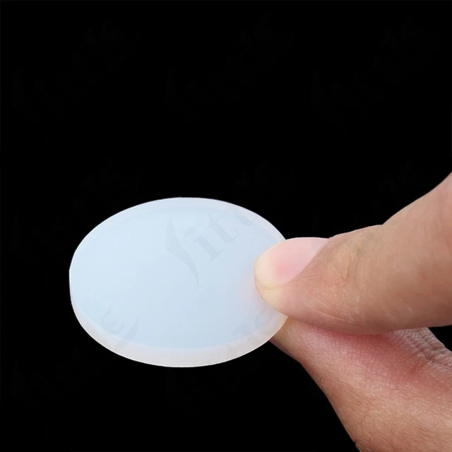WHITE SILICONE RUBBER Disc Round Rubber Sheet Seal Gaskets Φ5-500mm ...