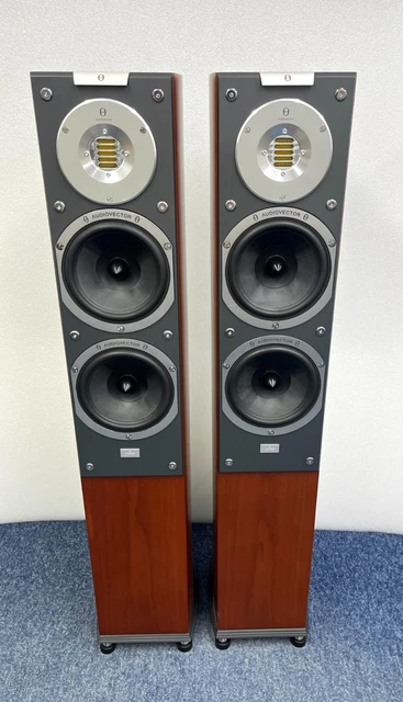 AUDIOVECTOR SR-3 AVANTGARDE Arreté stereo speakers in wooden shipping ...